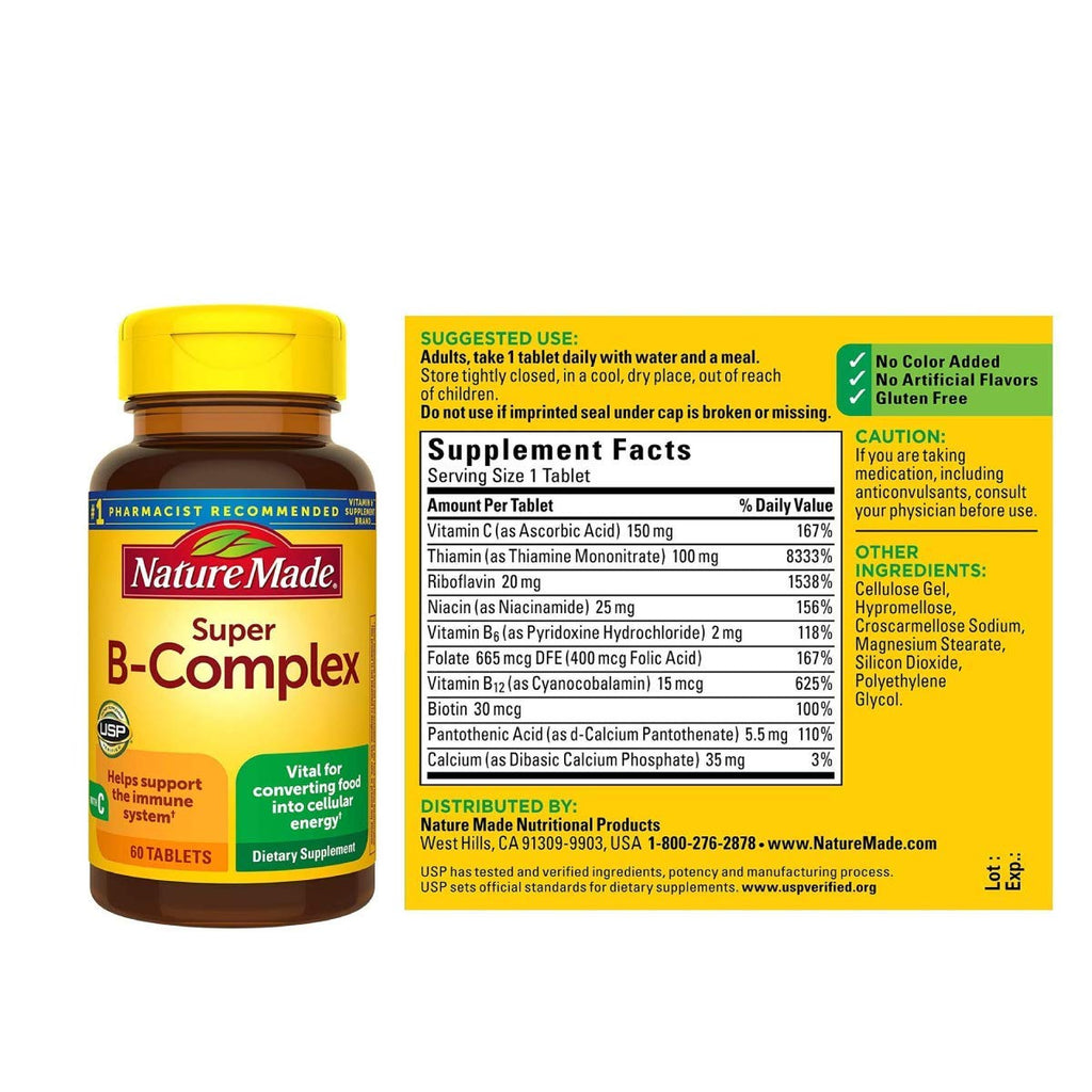 vitamin b complex for stress relief