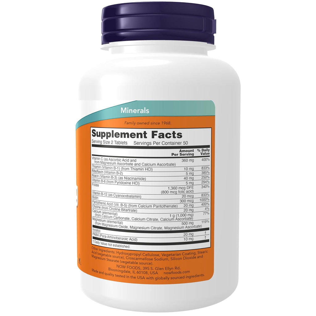 Vitamin B complex for stress relief