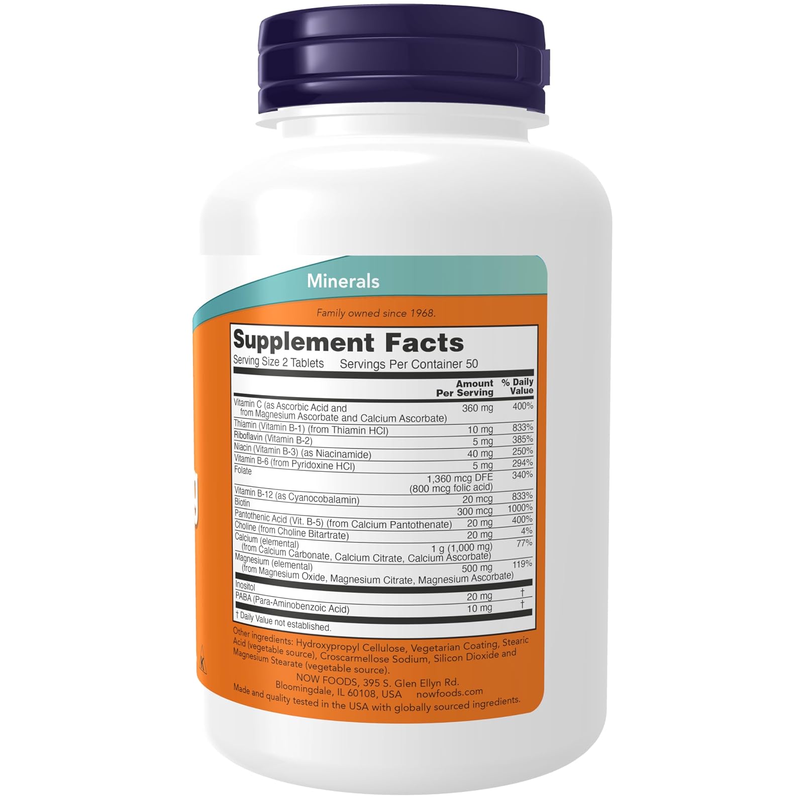 Vitamin B complex for stress relief