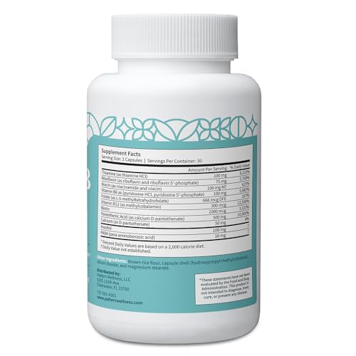 Vitamin B Complex for stress relief