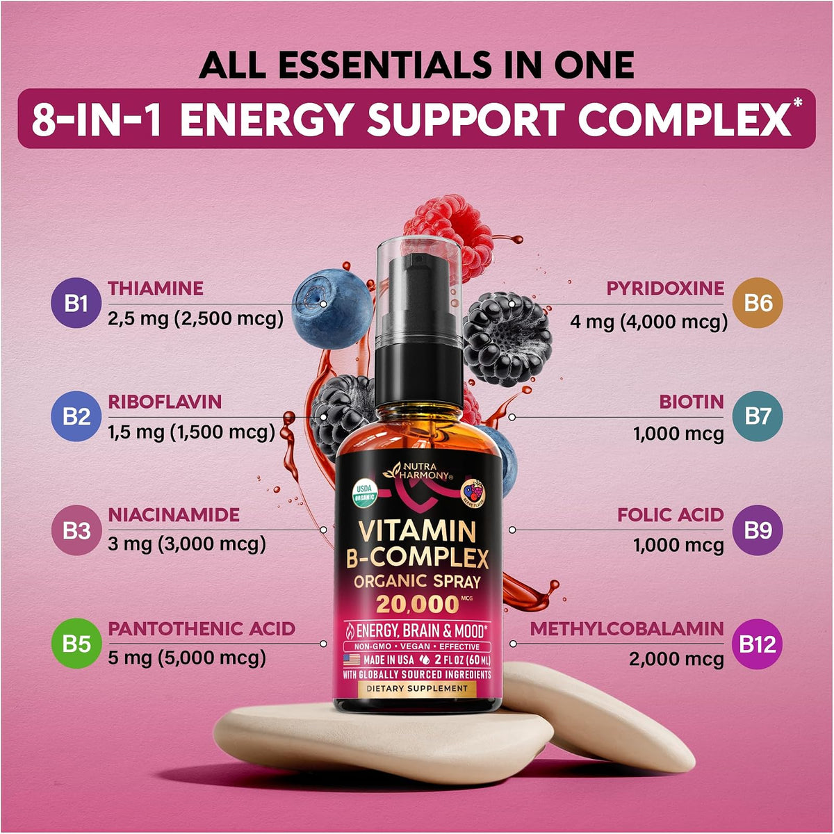 vitamin b complex for stress relief