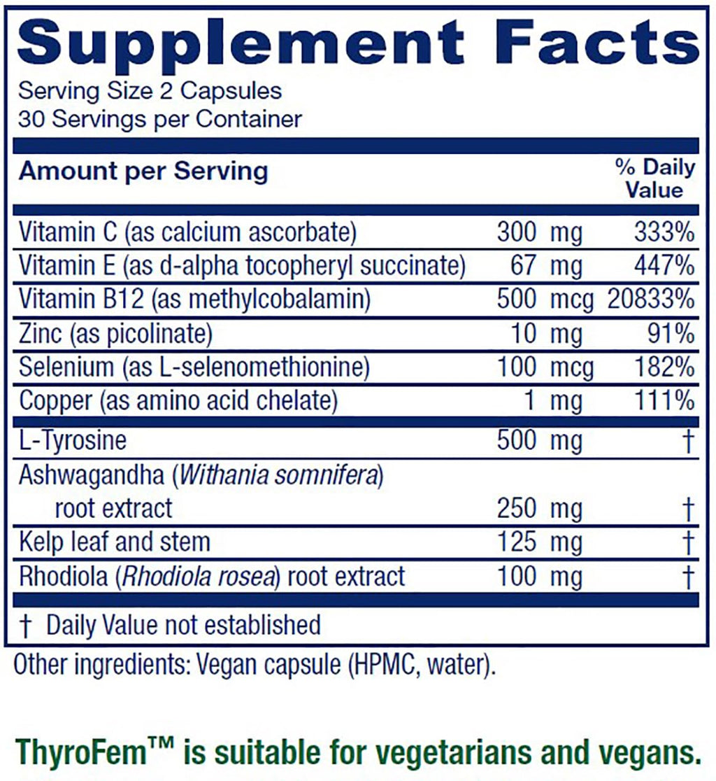 Vitamin B complex for thyroid health