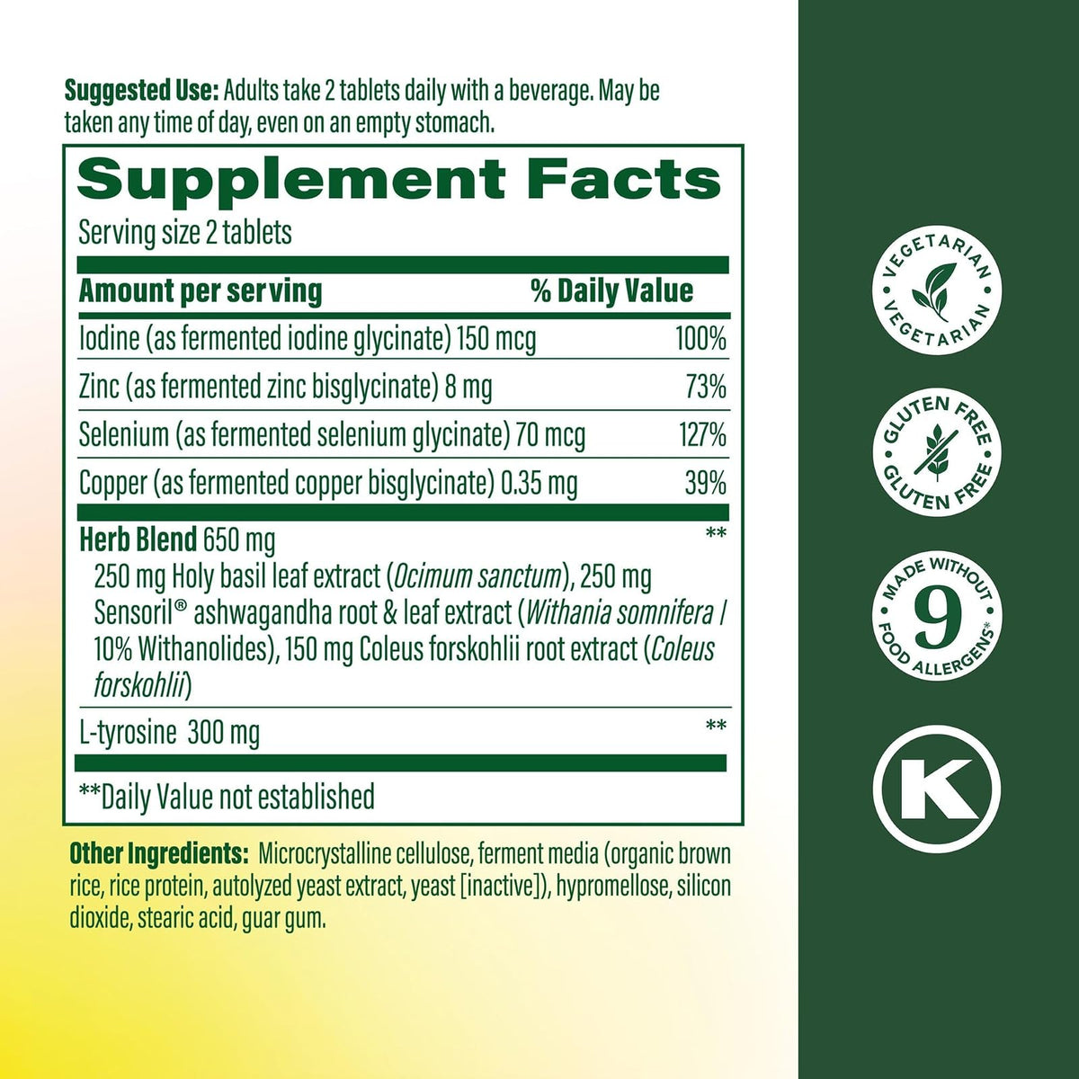 Vitamin B complex for thyroid health