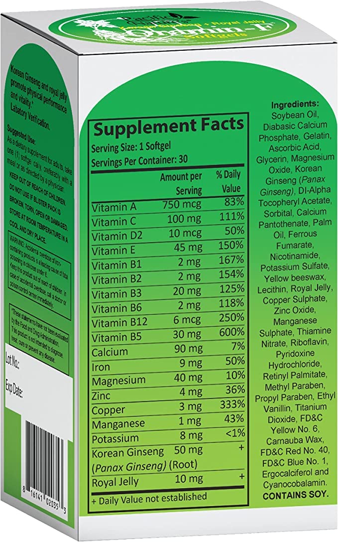 Vitamin B complex for vitality