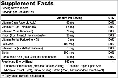 vitamin b complex for vitality