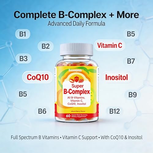 vitamin B complex gummies for vitality