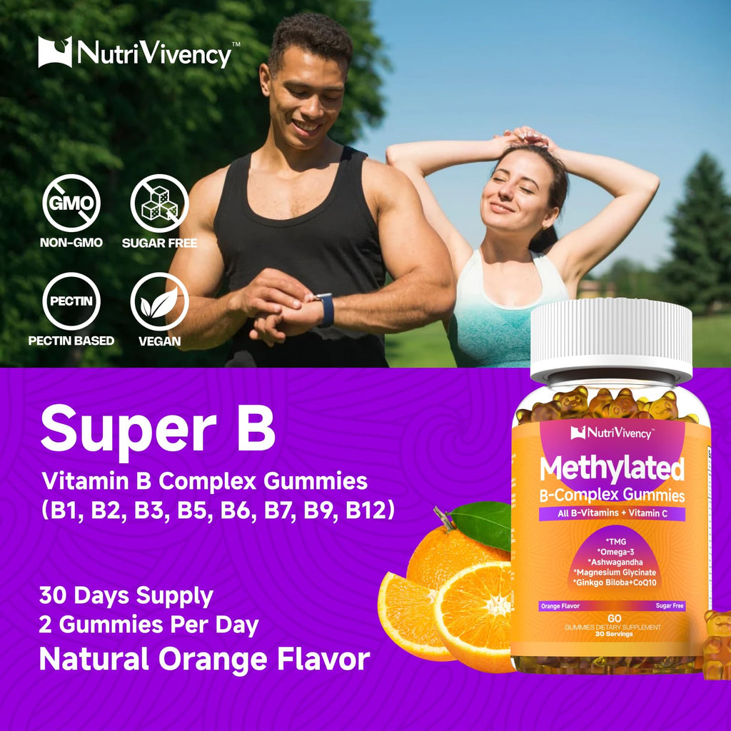 vitamin b complex gummies with natural flavours