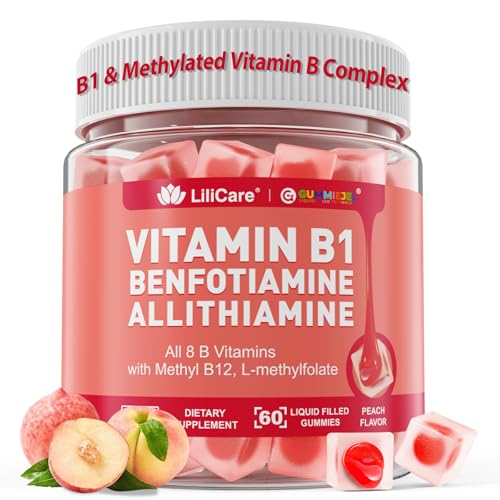 Vitamin B complex gummy supplements