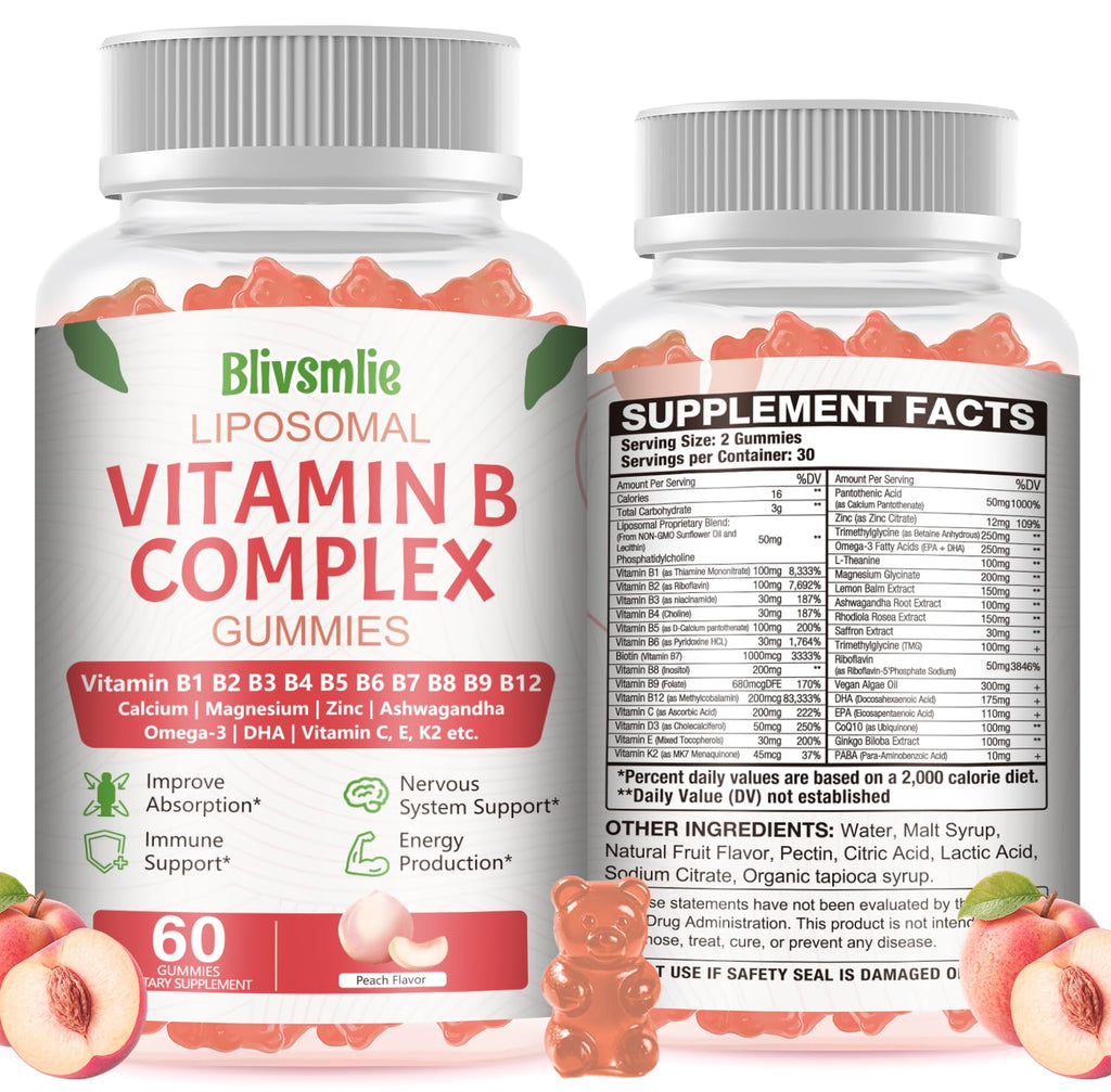 vitamin b complex gummy supplements