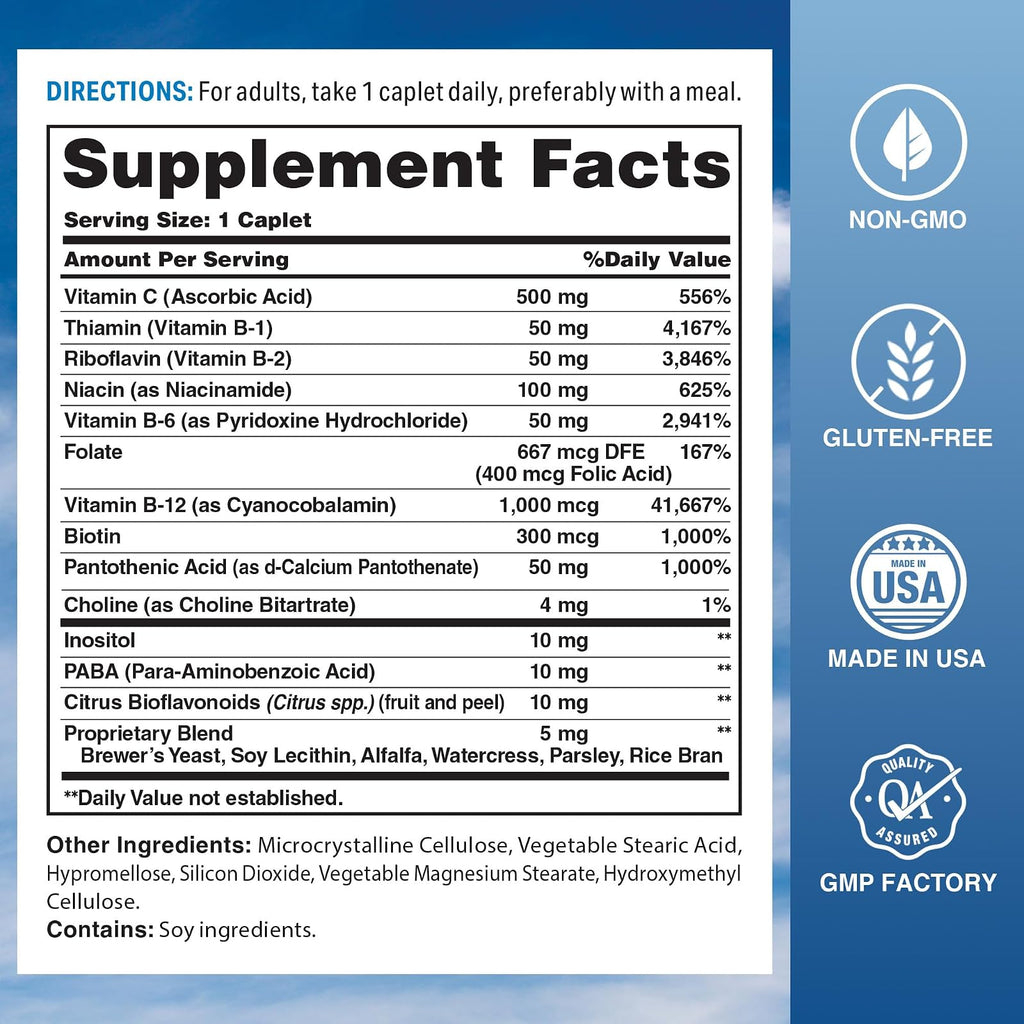 Vitamin B Complex immune boost