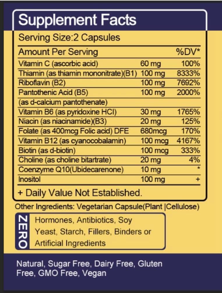 vitamin b complex immune boost