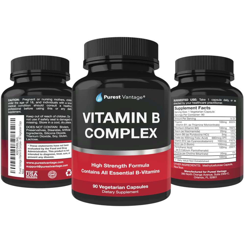 vitamin b complex immune health boost