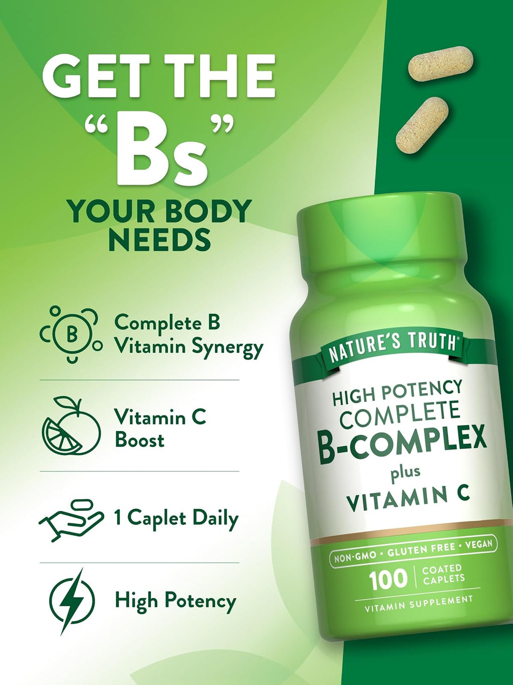 Vitamin B Complex immune system support