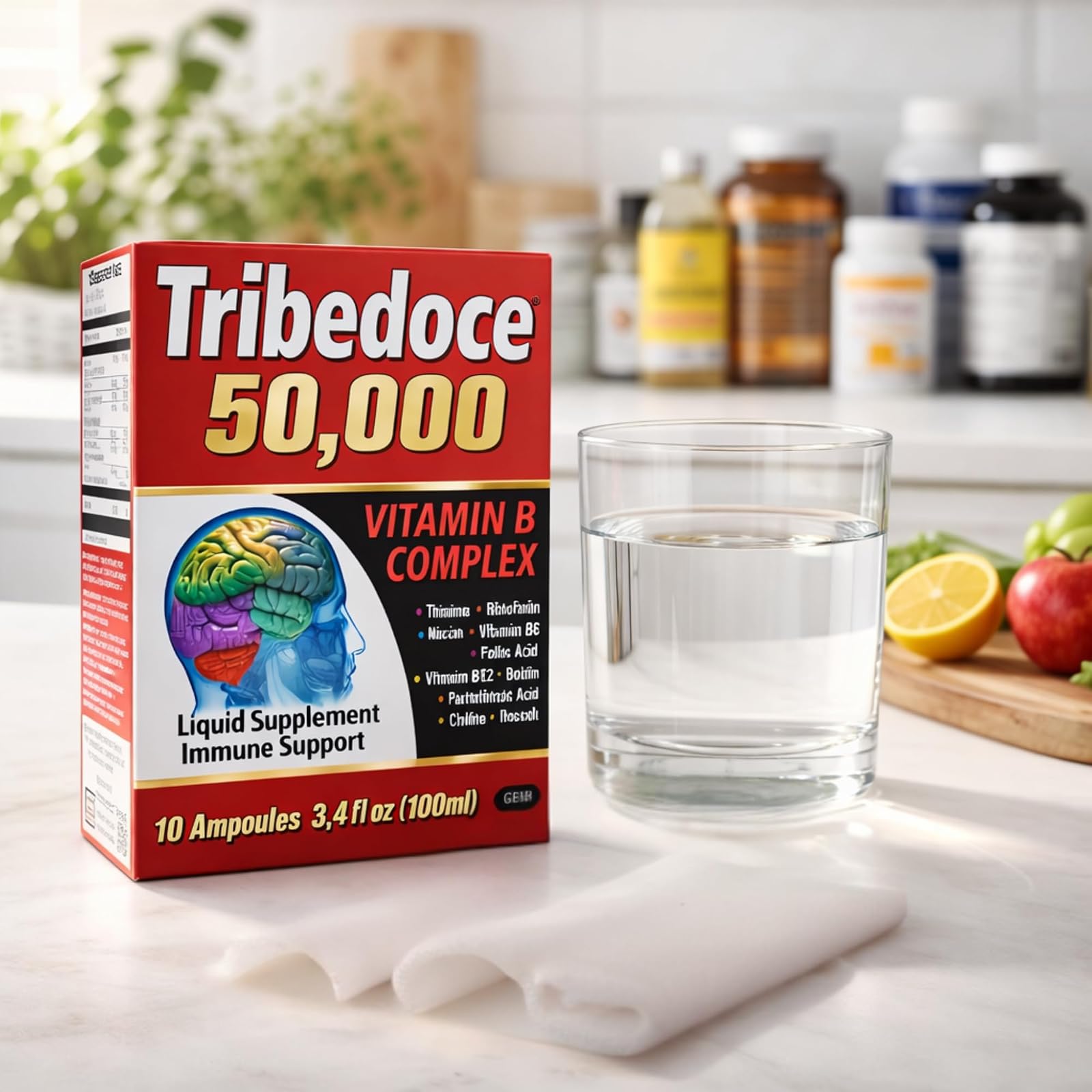 vitamin b complex in convenient ampoules