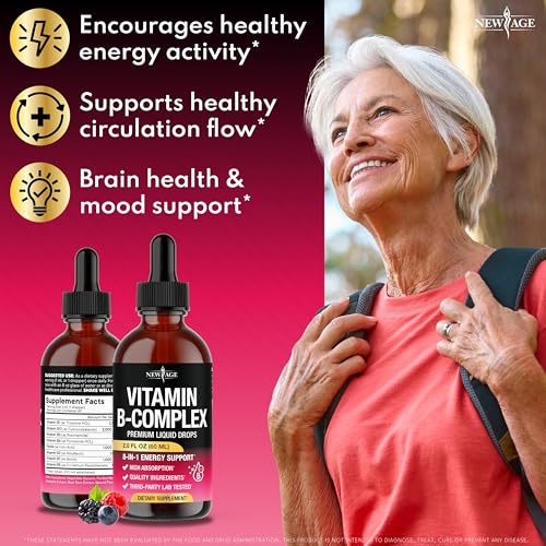 Vitamin B complex liquid for immune support
