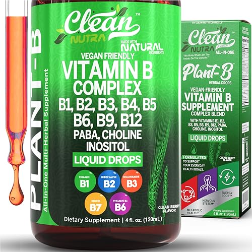Vitamin B Complex liquid supplements