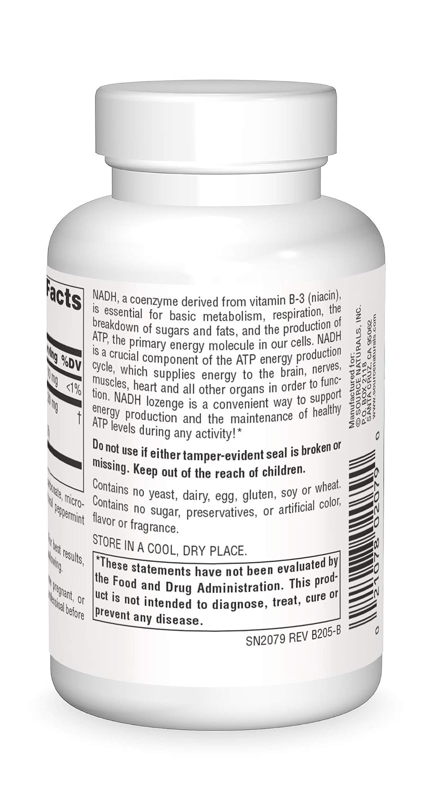 Vitamin B complex supplement for vitality