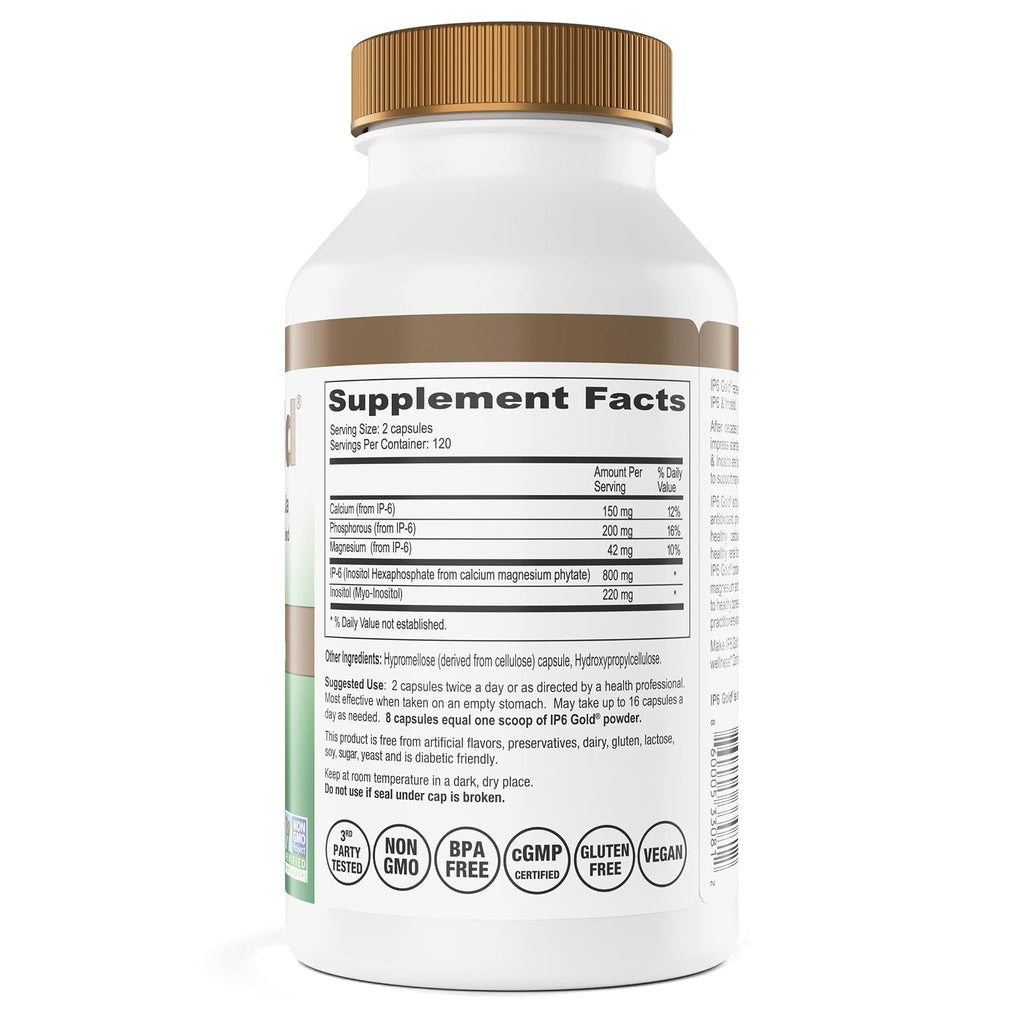 Vitamin B complex support with IP6 Gold