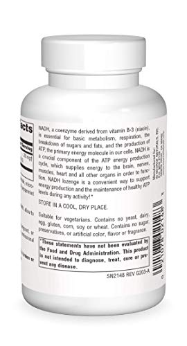 Vitamin B complex support with NADH
