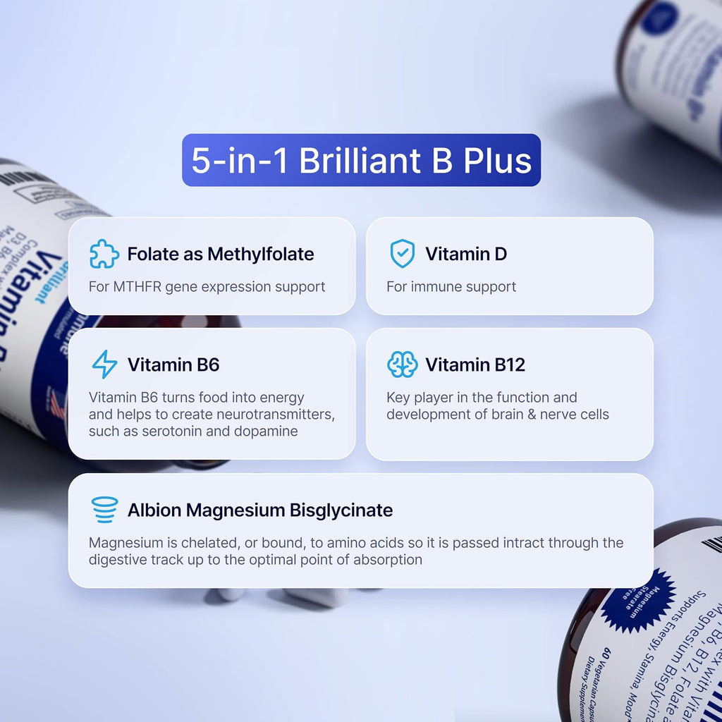 Vitamin b complex supports brain health