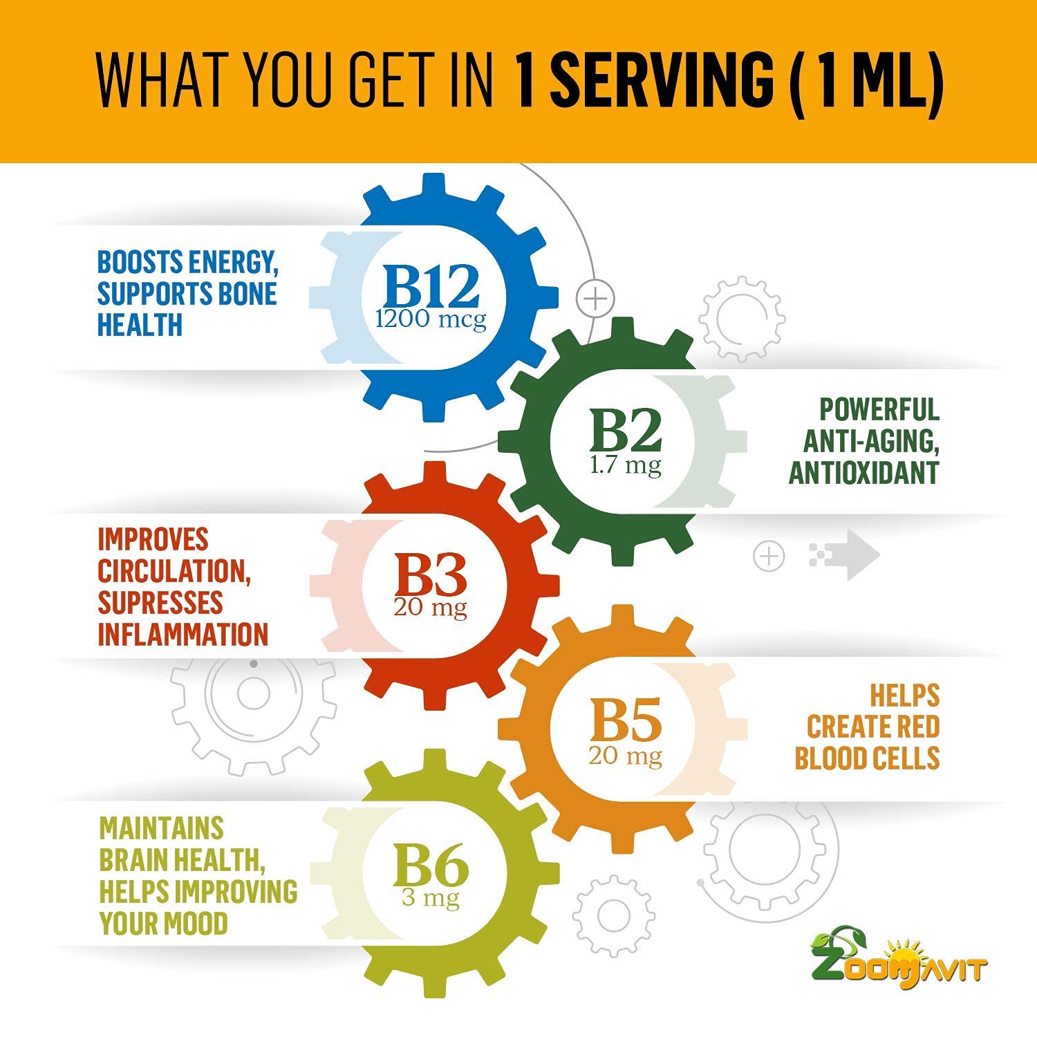 Vitamin B complex supports metabolism