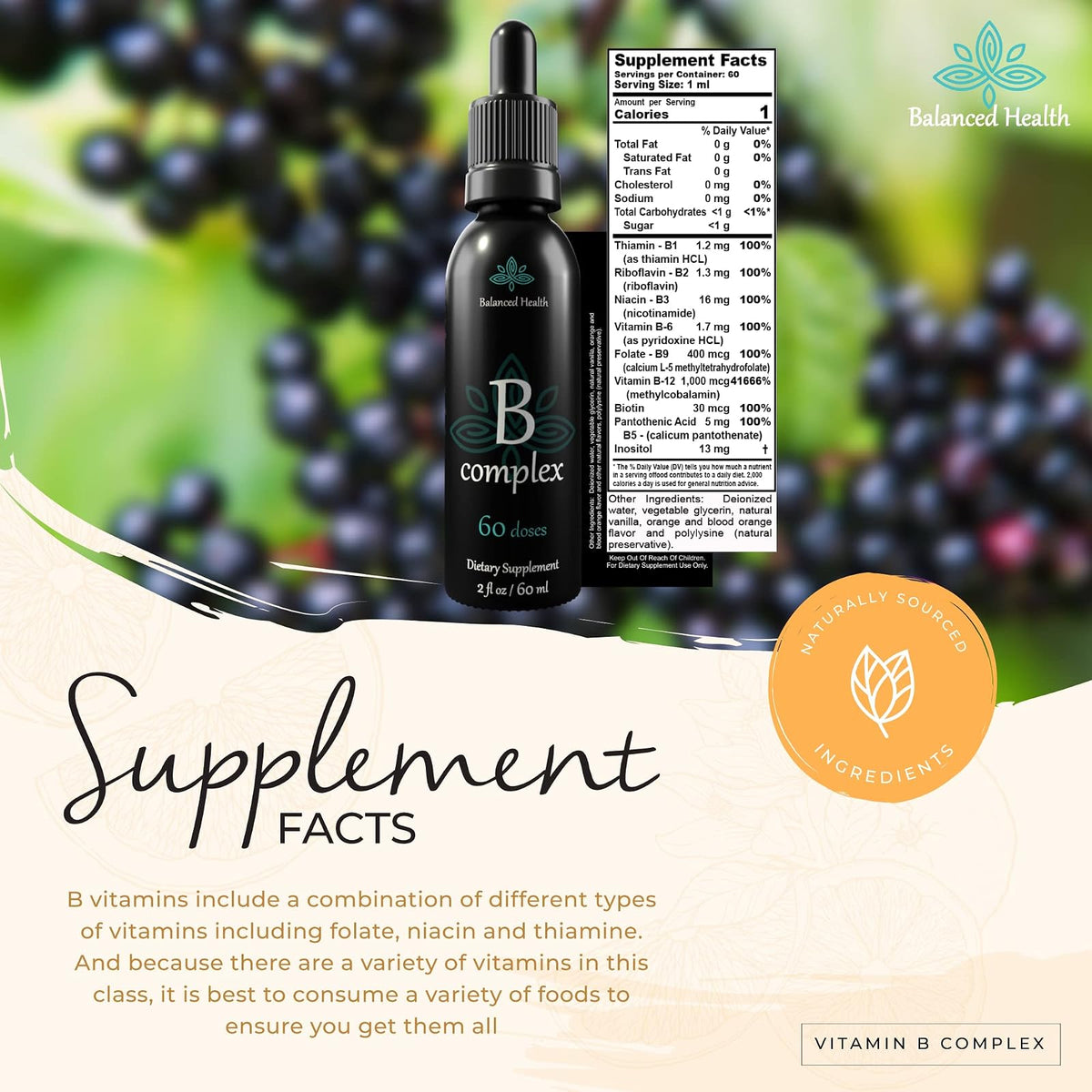 vitamin b complex supports metabolism
