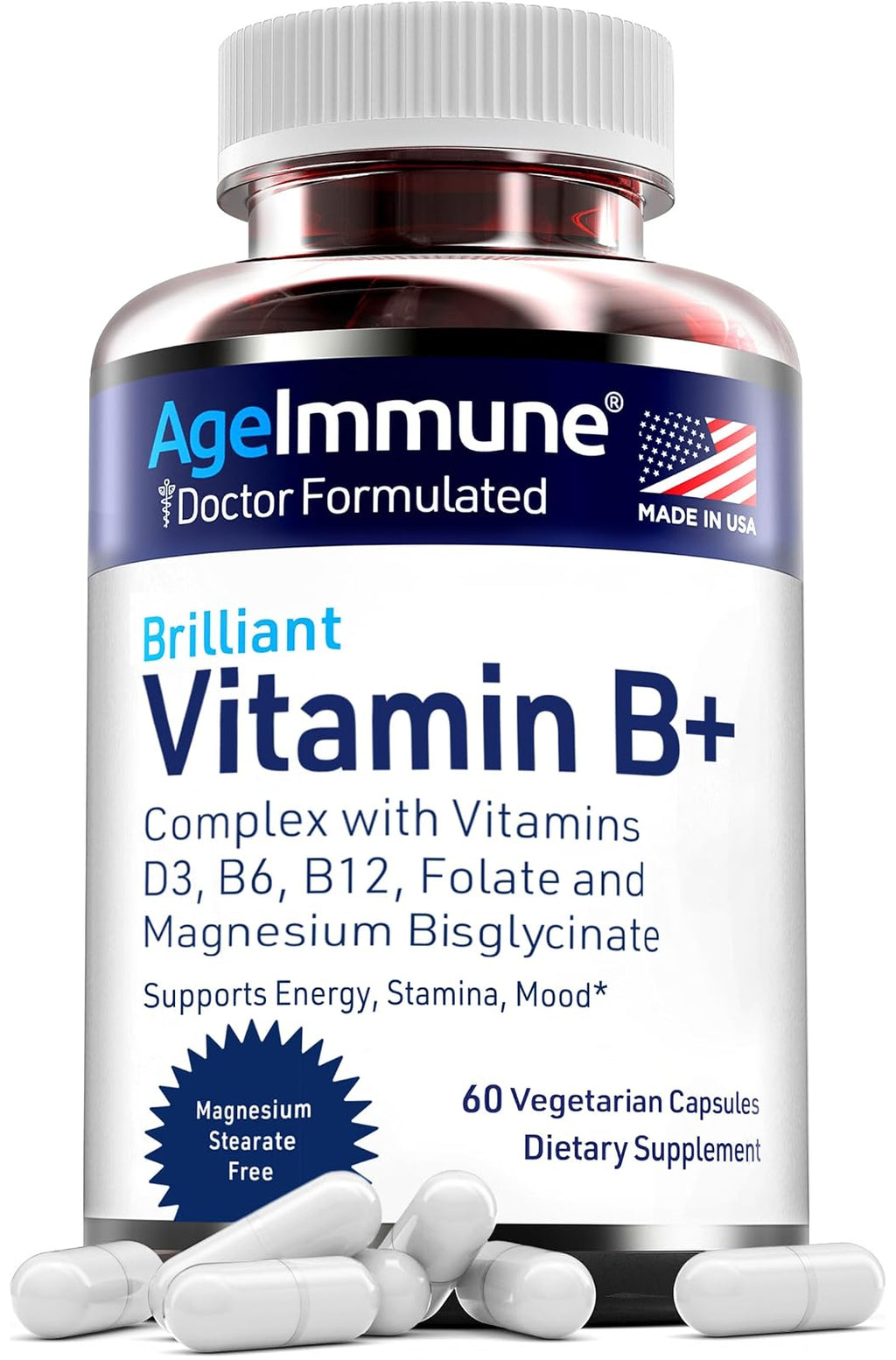 Vitamin b complex with B12 and B6