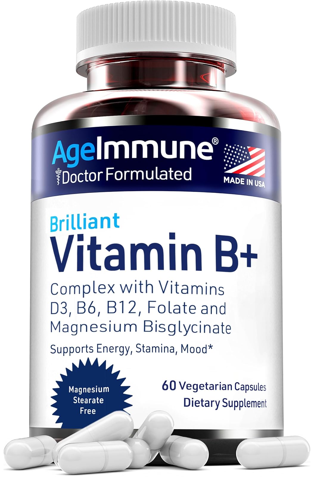 Vitamin b complex with B12 and B6