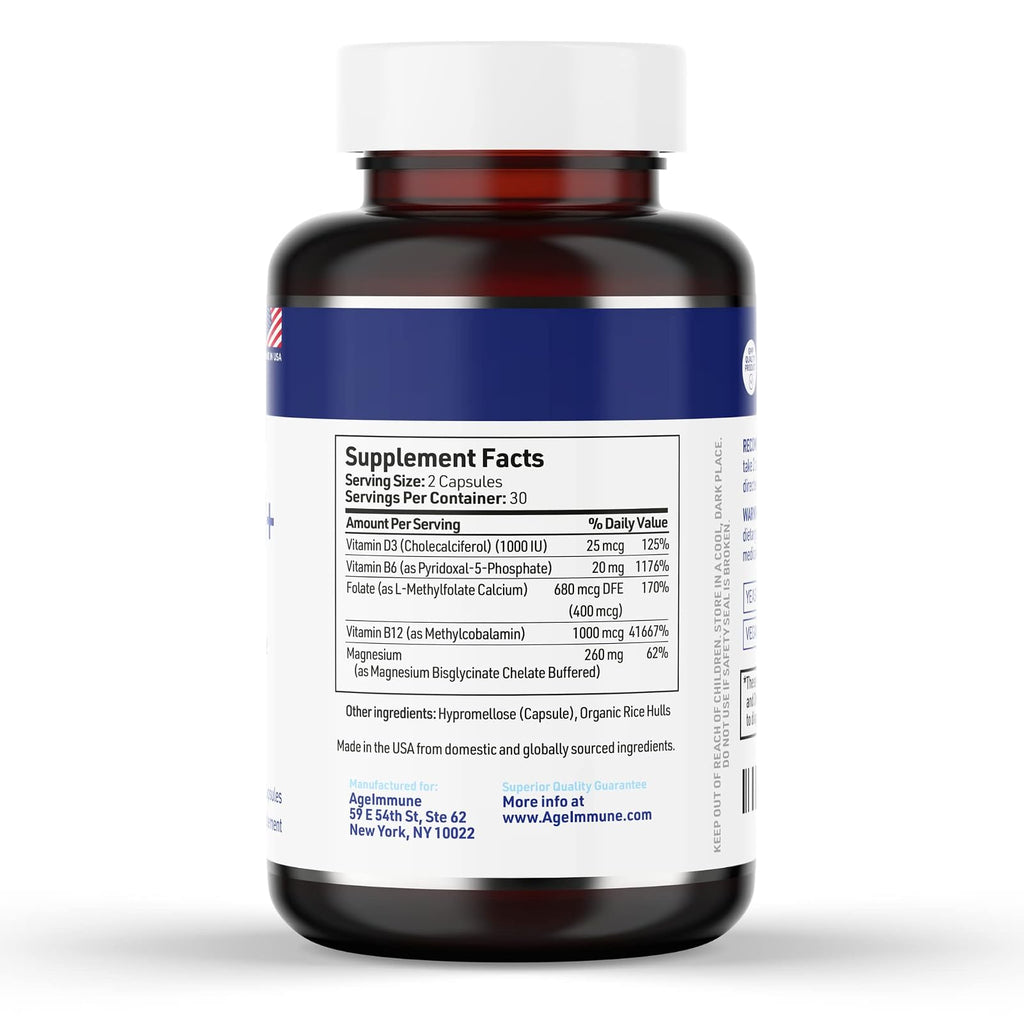 Vitamin b complex with D3 benefits
