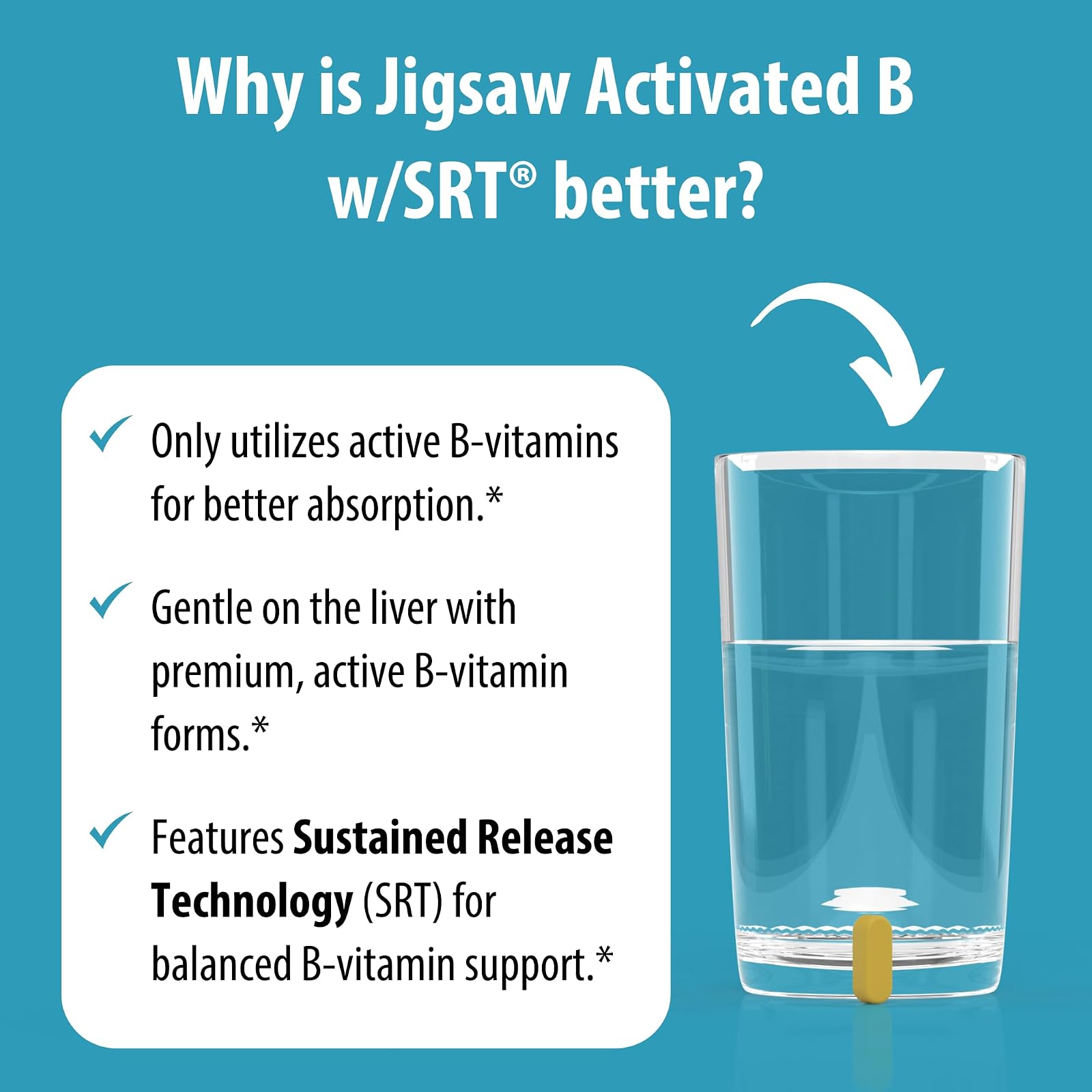 Vitamin b complex with sustained release