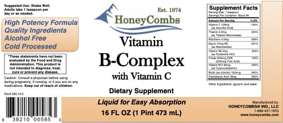 vitamin b complex with vitamin c benefits