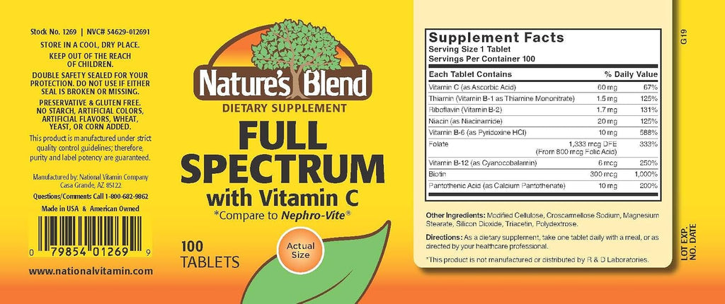 vitamin b complex with vitamin c benefits