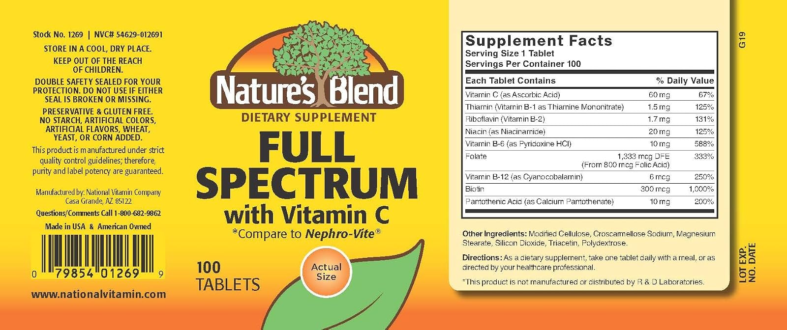 vitamin b complex with vitamin c benefits
