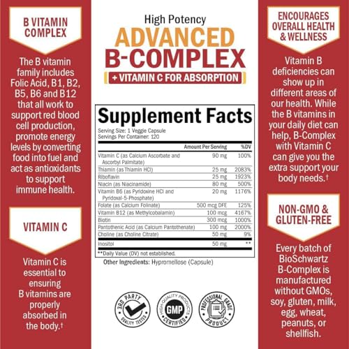 vitamin b complex with vitamin c