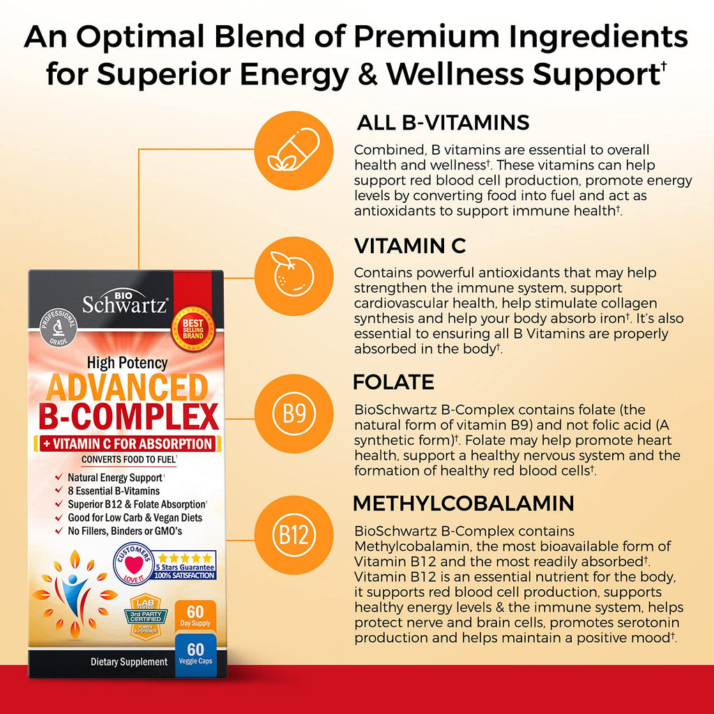 vitamin b complex with vitamin c