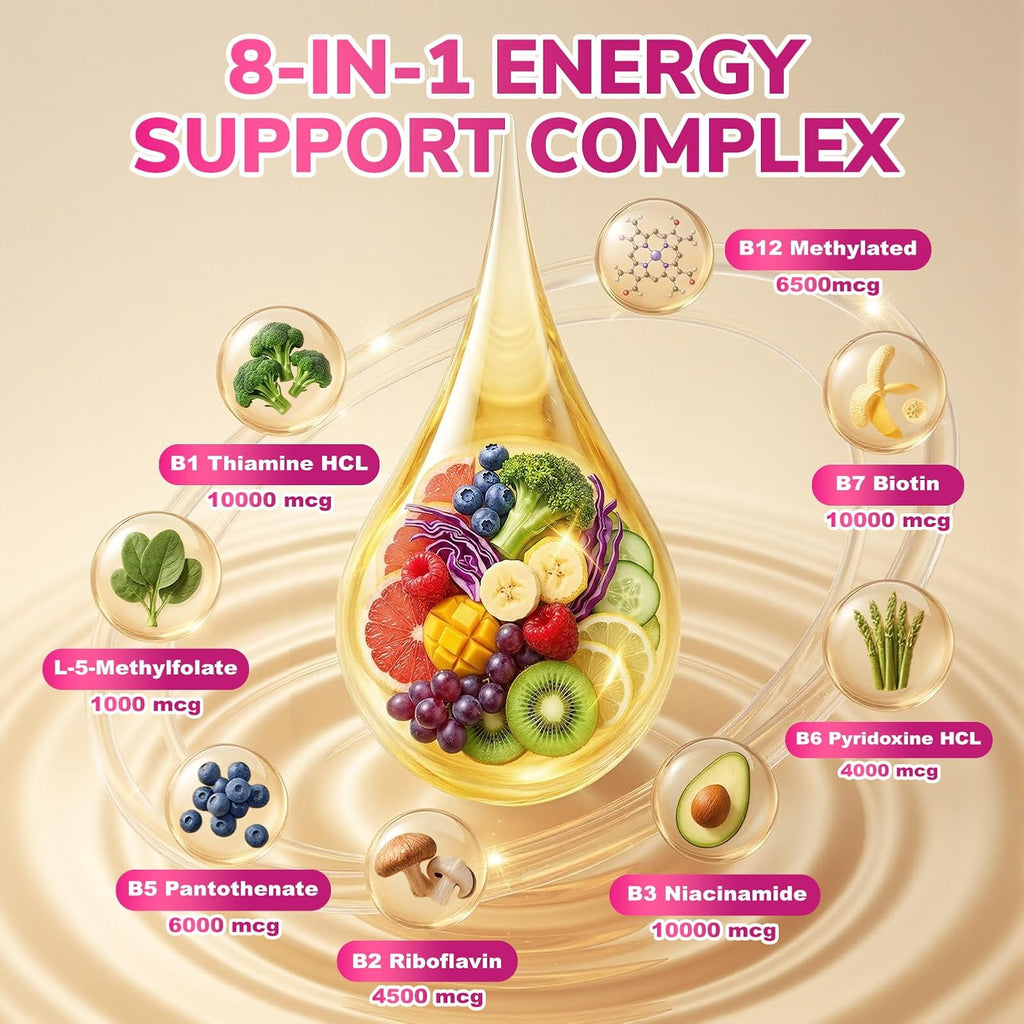 Vitamin B drops for immune support