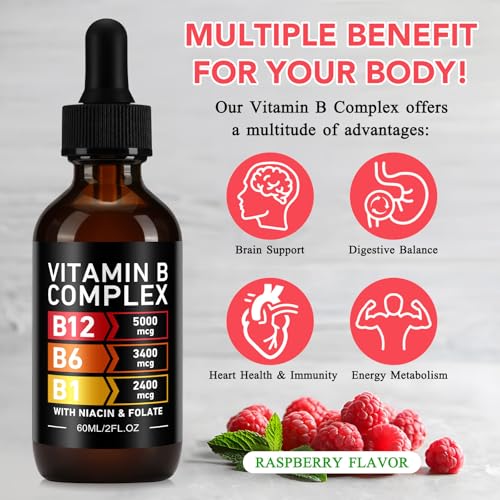 Vitamin B drops for immune support