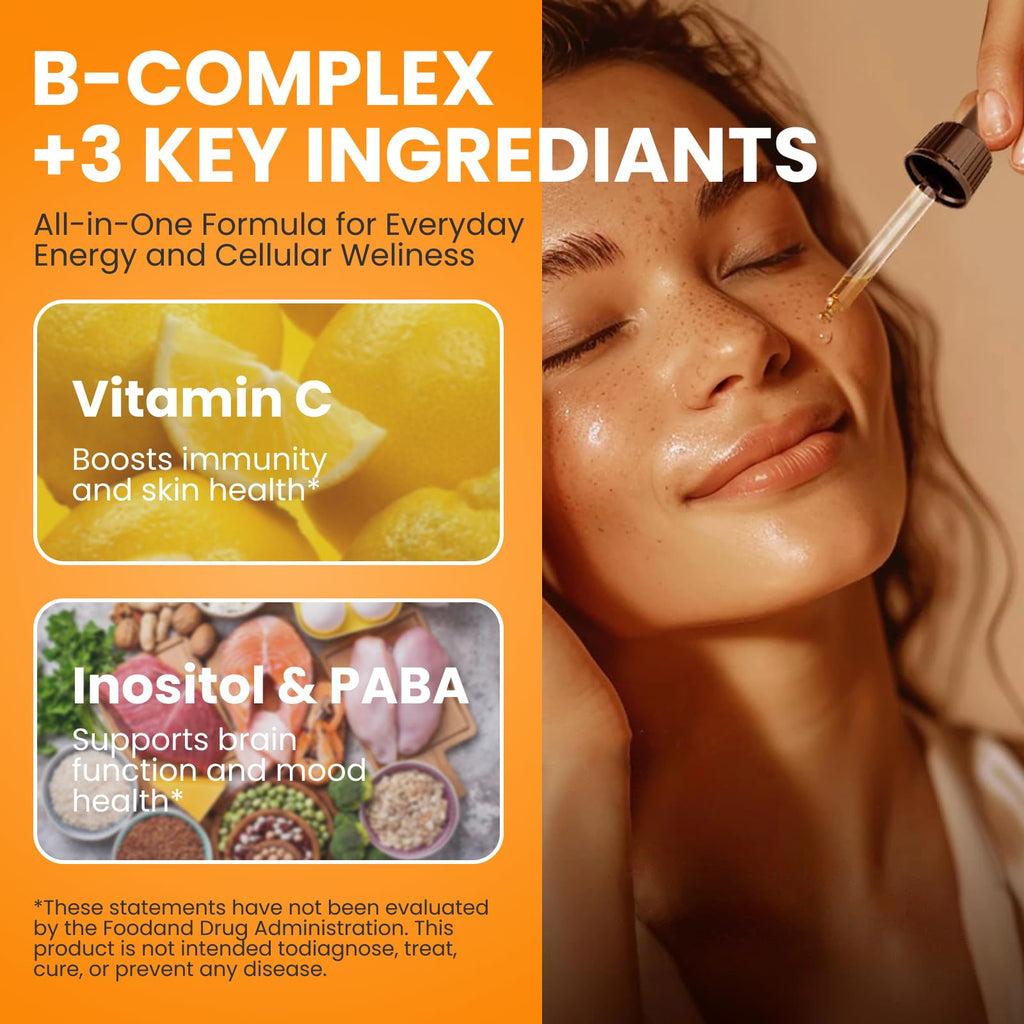 Vitamin B drops for immune support