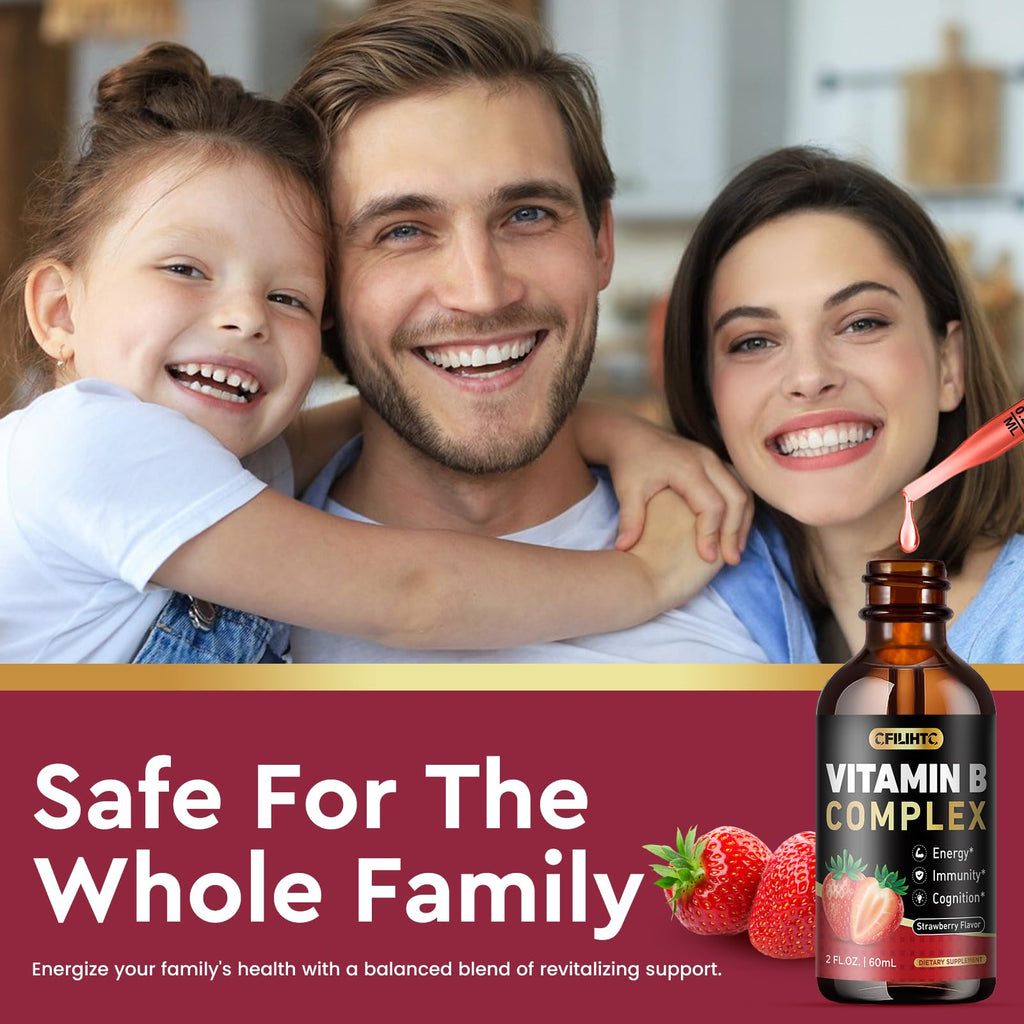 Vitamin B drops for immune support