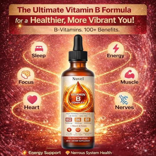 vitamin B drops for overall wellness