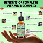 Vitamin B drops for stress relief