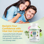 Vitamin B supplement for healthy hair