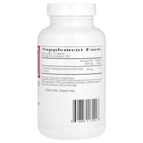 Vitamin B1 100 mg supplement