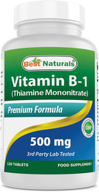 Vitamin B1 500 mg tablets