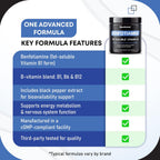 Vitamin B1 Benfotiamine for overall vitality