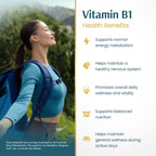 Vitamin B1 capsules for daily wellness