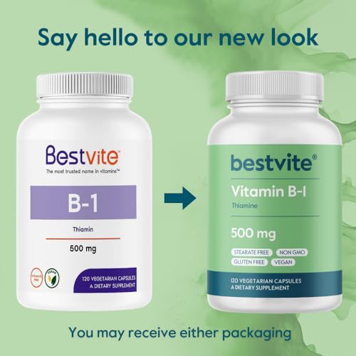 Vitamin B1 capsules for overall vitality