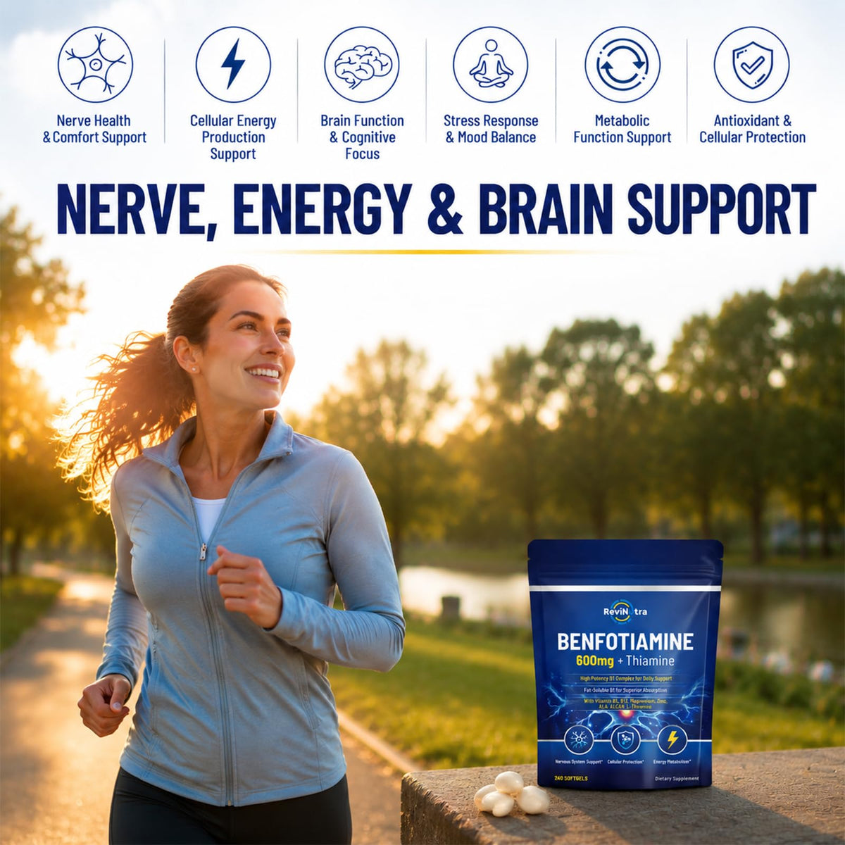 Vitamin B1 for energy metabolism