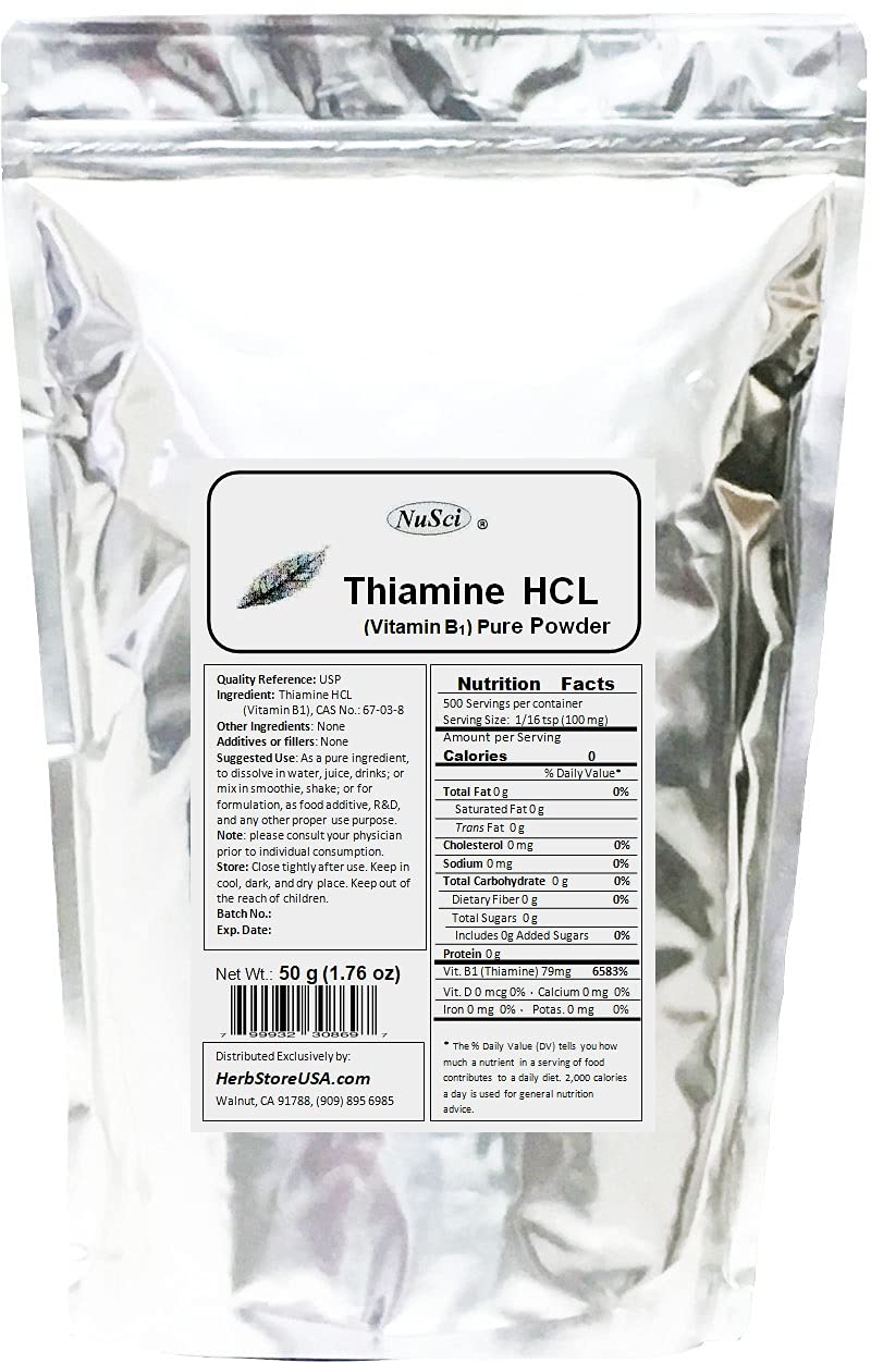 vitamin B1 for energy support