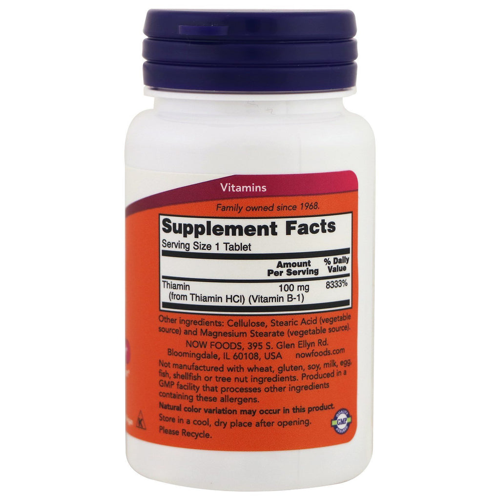 Vitamin B1 for energy support